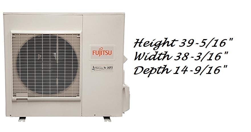 fujitsu aou36rlxfzh Ductless Mini Splits AOU36RLXFZH